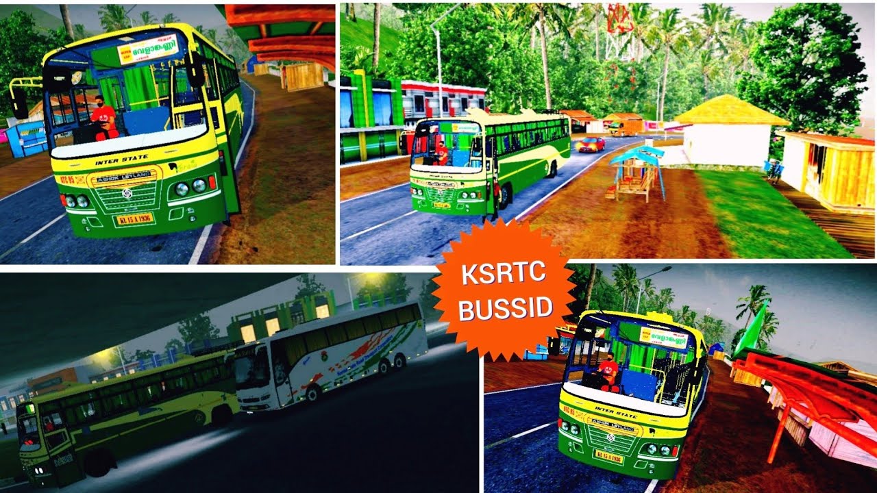 KSRTC Bus simulator indonesia- gameplay 🎮 - YouTube