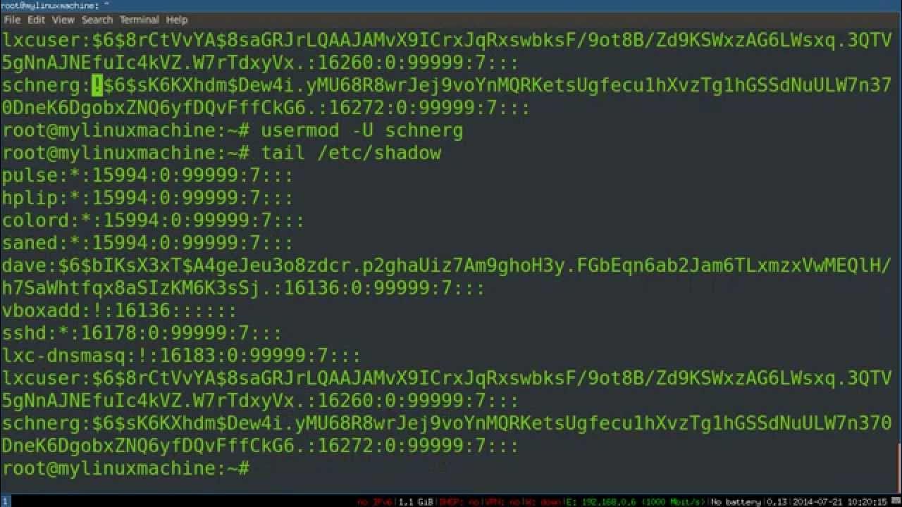Linux Sysadmin Basics User Account Management Youtube
