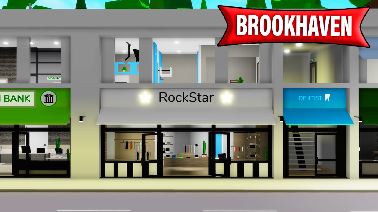 MISE À JOUR DES MAGASINS SUR BROOKHAVEN ROBLOX - YouTube