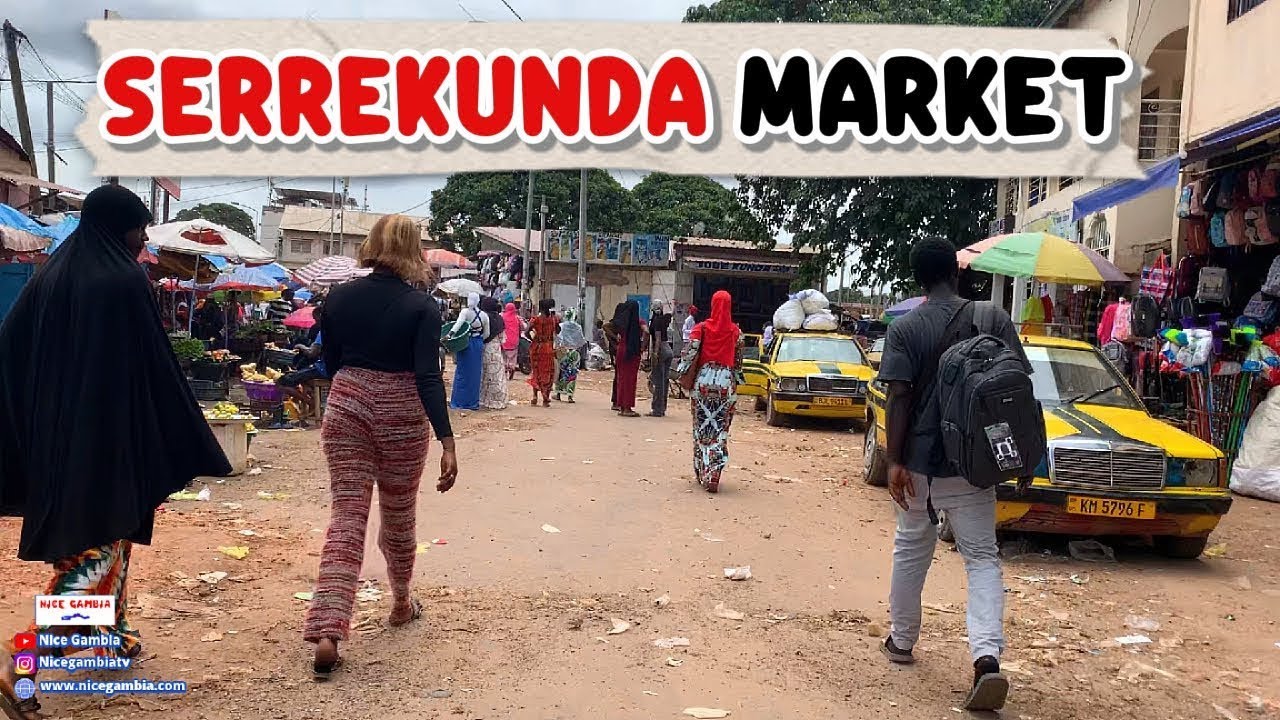 Inside Gambia’s biggest market | SerreKunda - YouTube