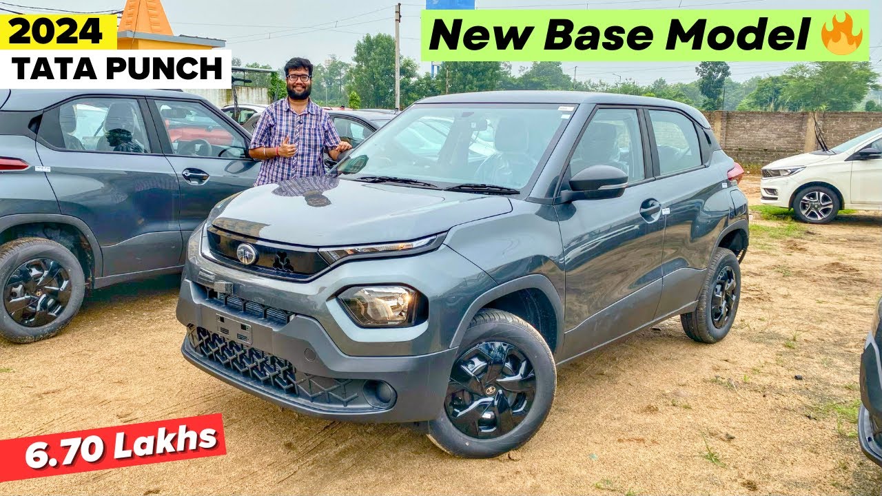 Updated Tata Punch Base Model 2024 🔥 - Best Base Model in SEGMENT ...