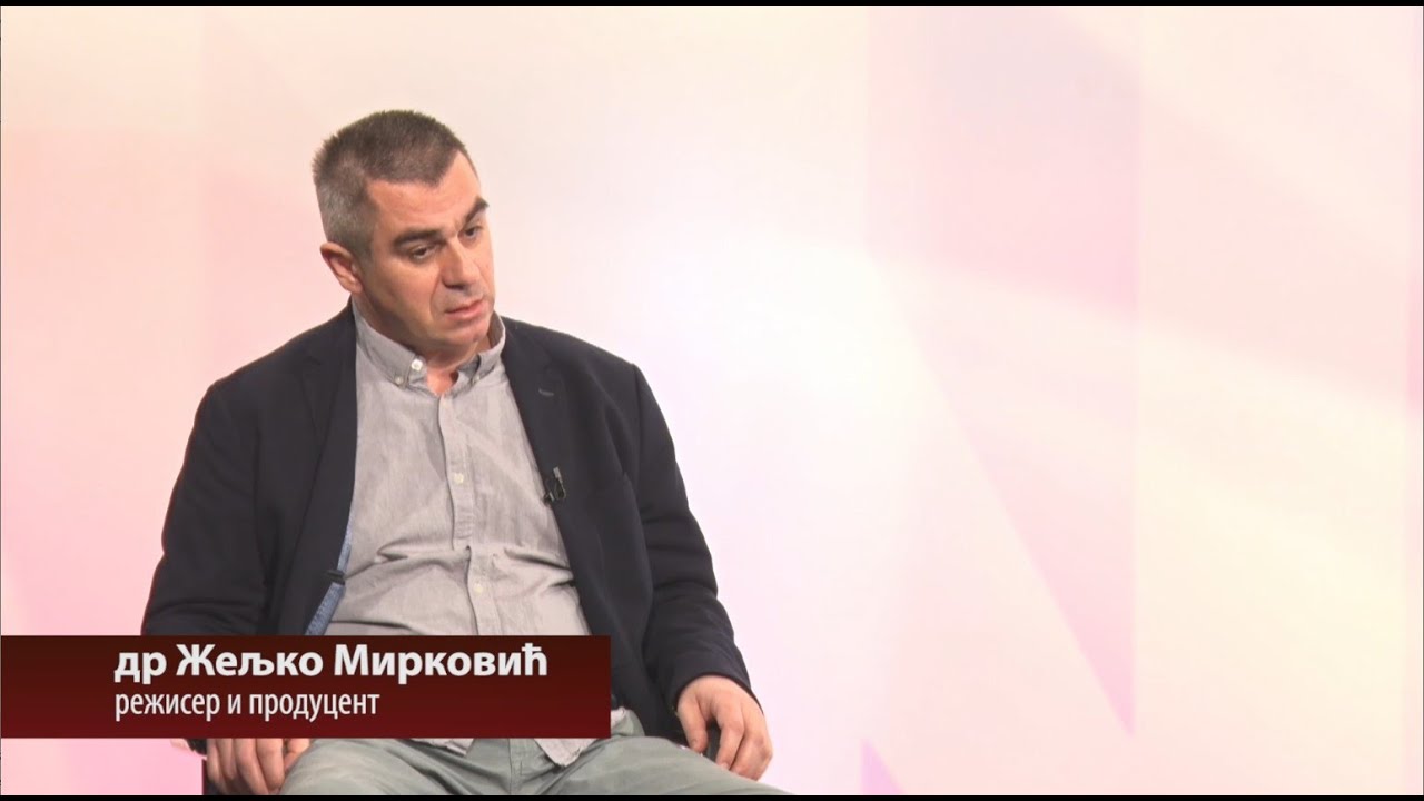 dr Željko Mirković, režiser i producent, gost emisije Kulturno - TV ...
