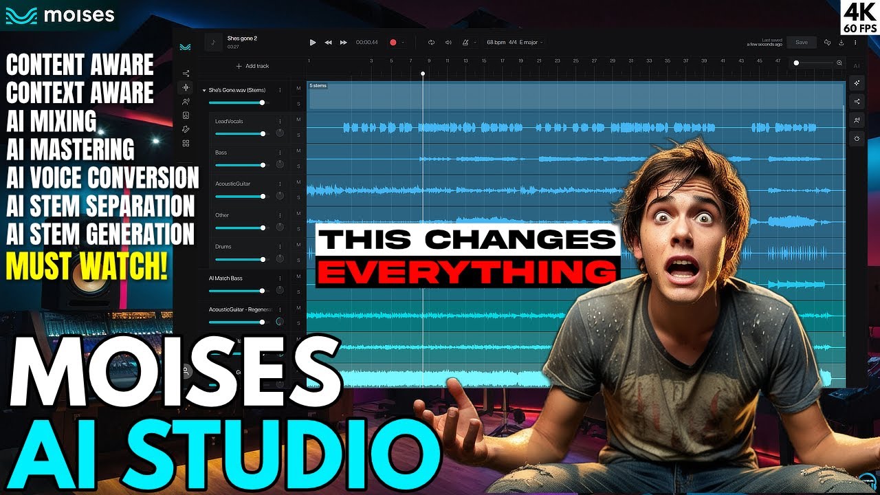 MUST WATCH 🔥 The AI DAW is HERE! Moises AI Studio - MIND BLOWN 🤯 - YouTube