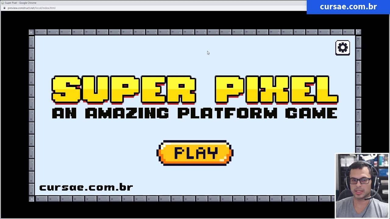 Super Pixel - Pronto para lançamento do novo curso do Construct 3 - YouTube