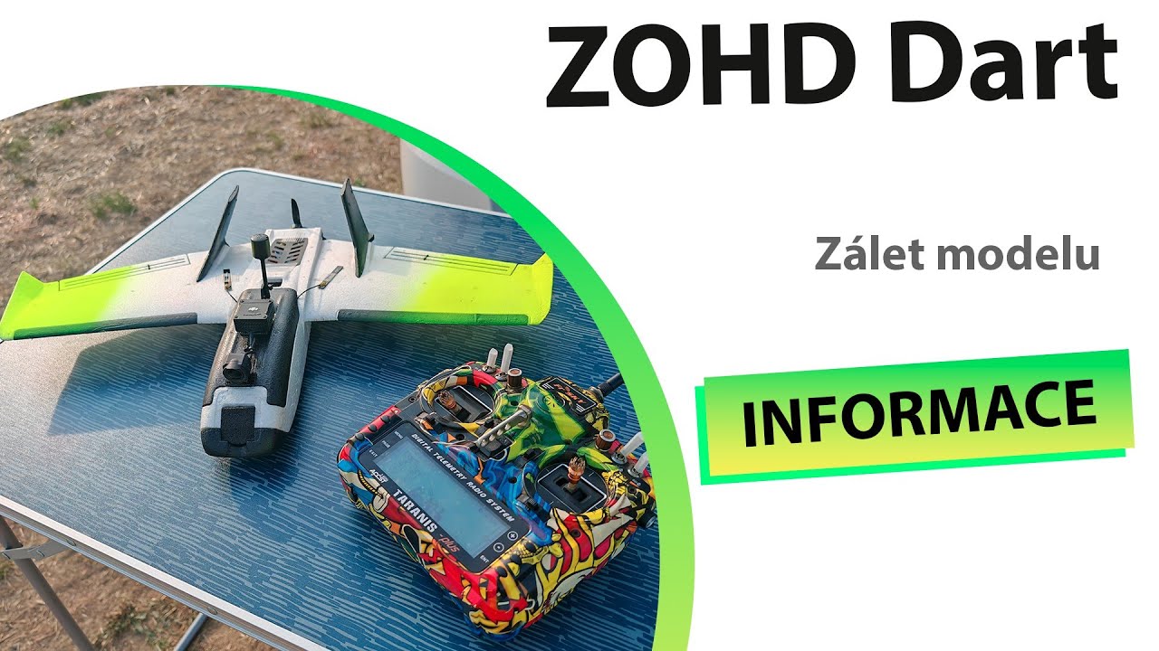 ZOHD Dart zálet - YouTube
