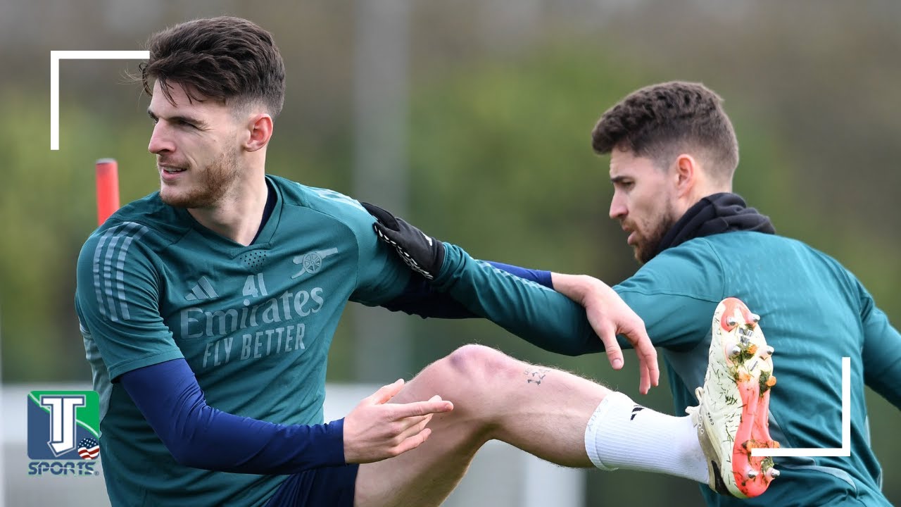 WATCH: Arsenal FC TRAINS to FACE Porto in the UEFA Champions League ...