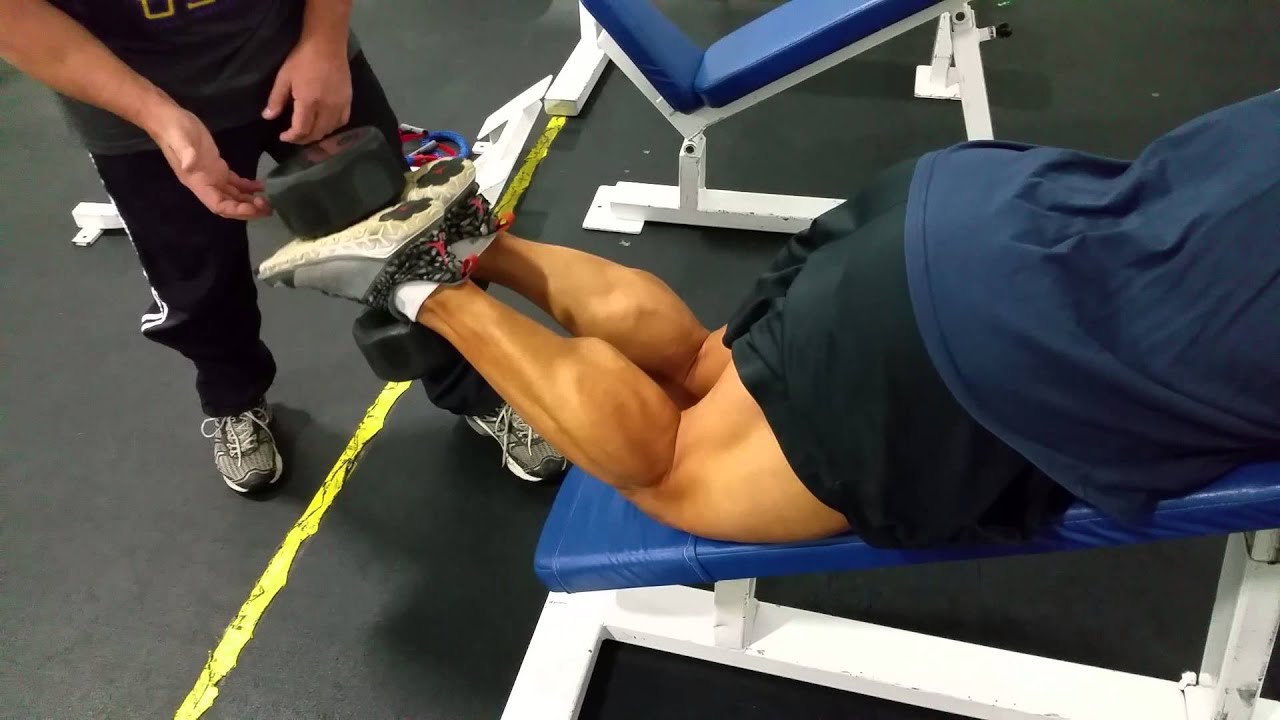 Brent Swansen meadows style leg curl - YouTube