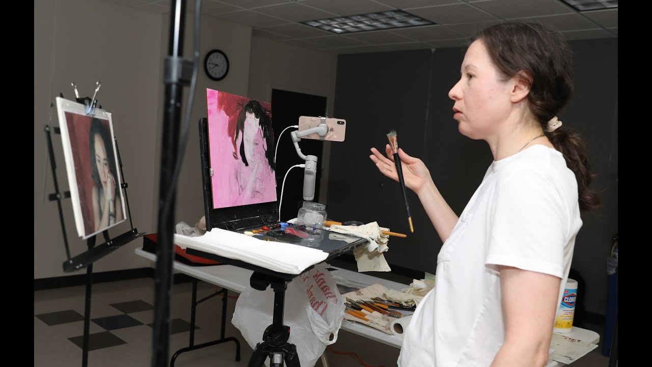 Portrait Demonstration by Elena Burykina at the Portrait Society of ...