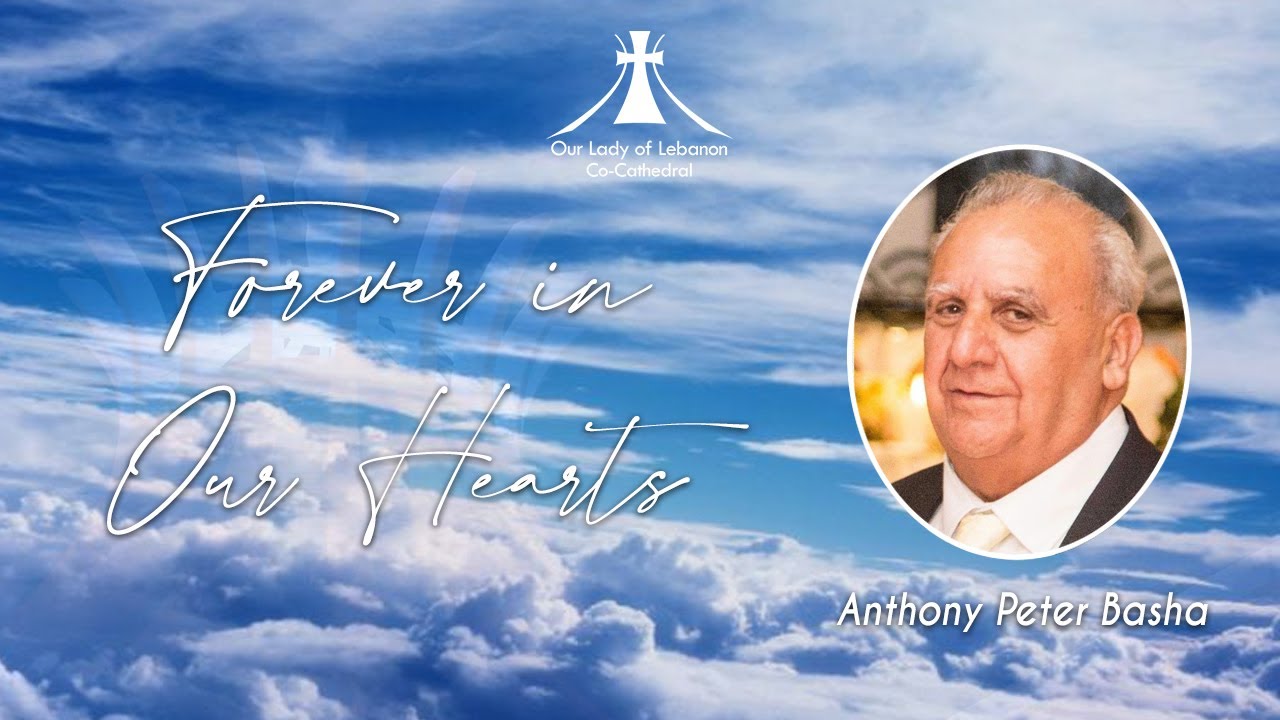 Funeral Service for the Late Anthony Peter Basha | Tuesday 10th of May ...