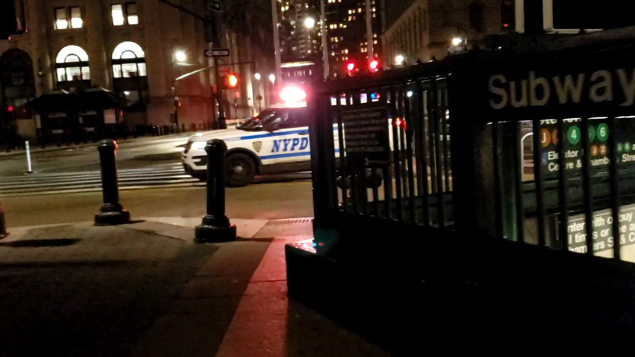 NYPD Dispatches Call On Copwatch With A Automatic Rifle At Foley Square ...