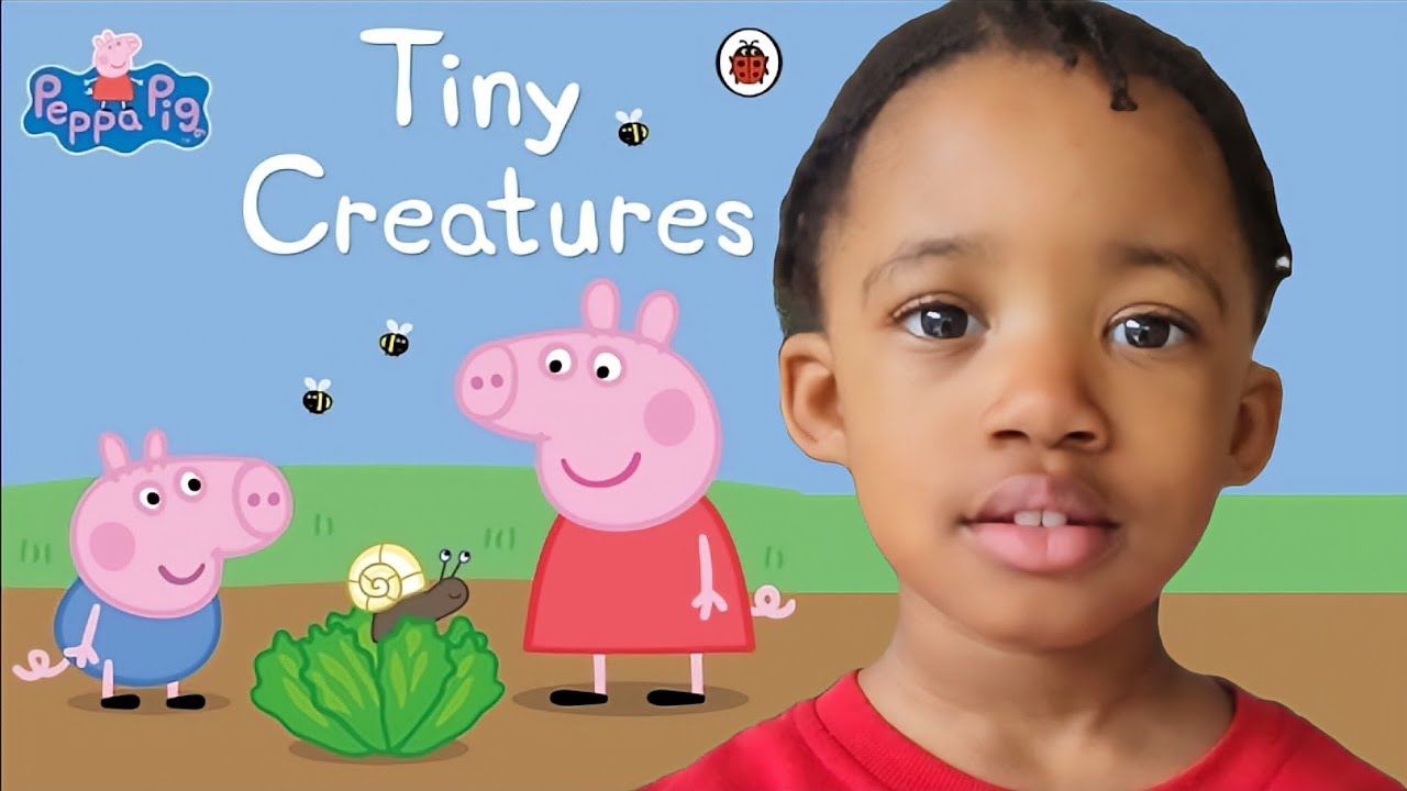 Tiny Creatures | Peppa Pig Read Aloud Book For Kids - YouTube