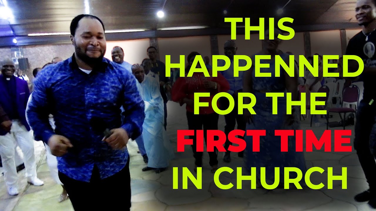 THIS HAPPENNED FOR THE FIRST TIME IN CHURCH - YouTube