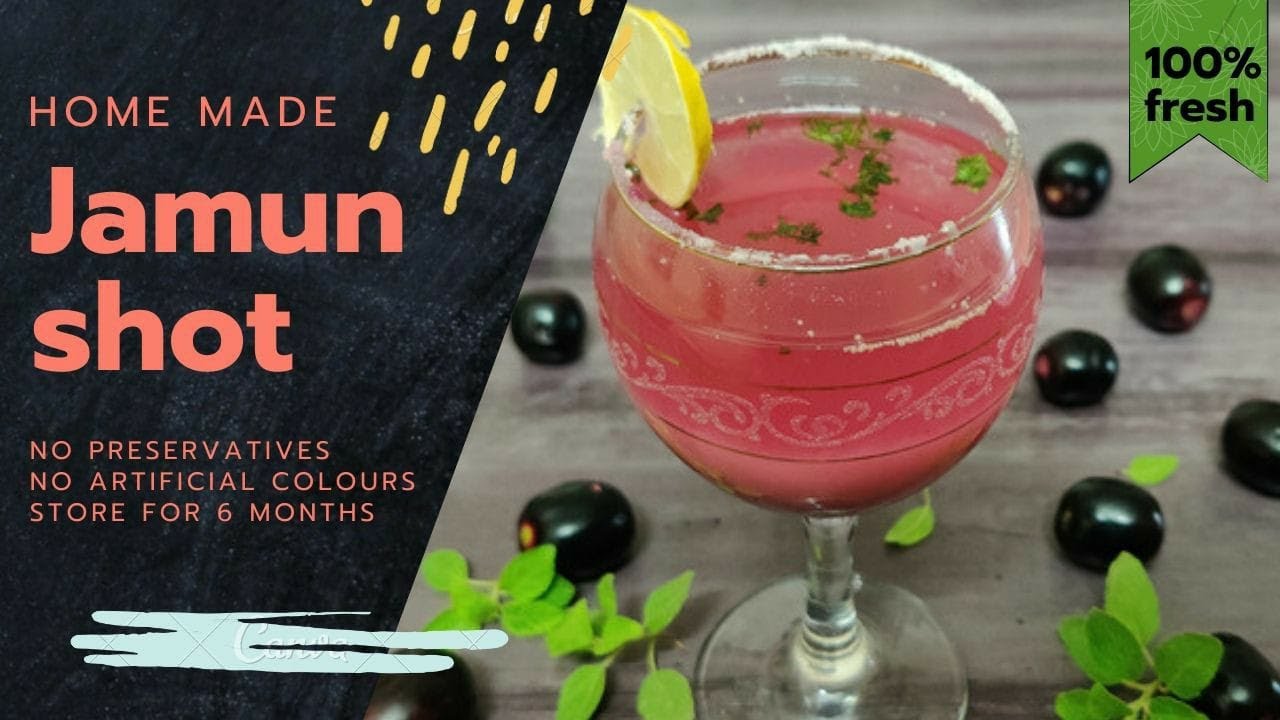 Home Made Jamun shot | जामुन शॉट्स | How To Make Jamun Shots at Home ...