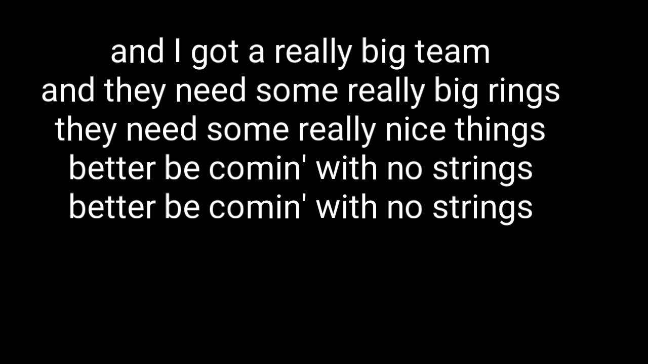 Big Rings --- Drake ft. Future --- Lyrics - YouTube