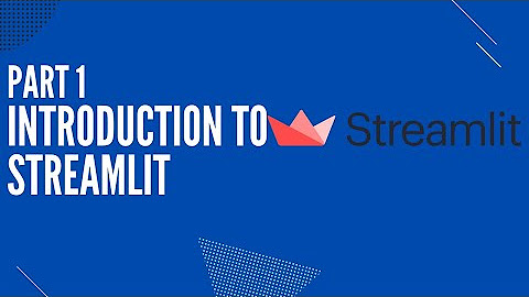 Streamlit Tutorial - YouTube