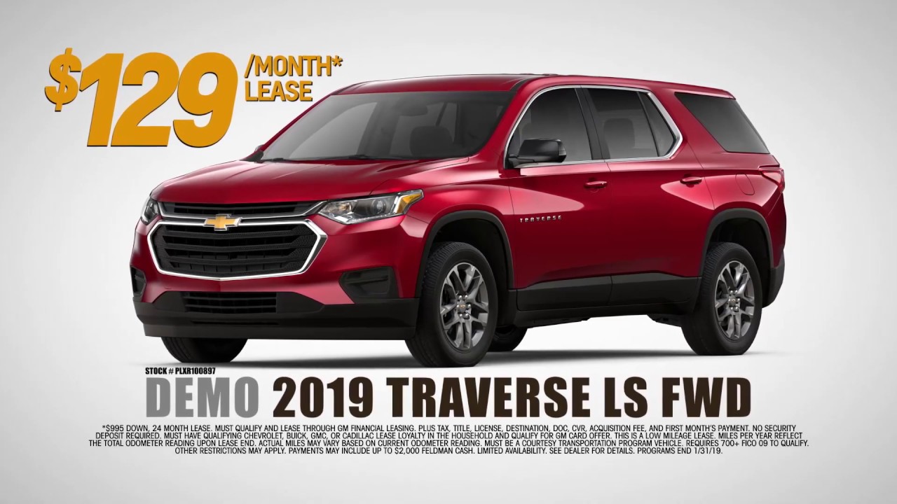 Lease Below Invoice: 2019 Chevrolet Silverado & Chevrolet Traverse ...