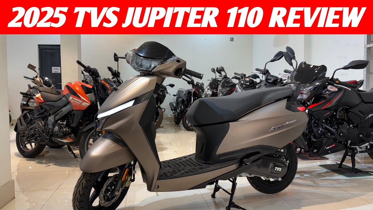 2025 TVS Jupiter 110 Review | New Price | Mileage | Features and ...