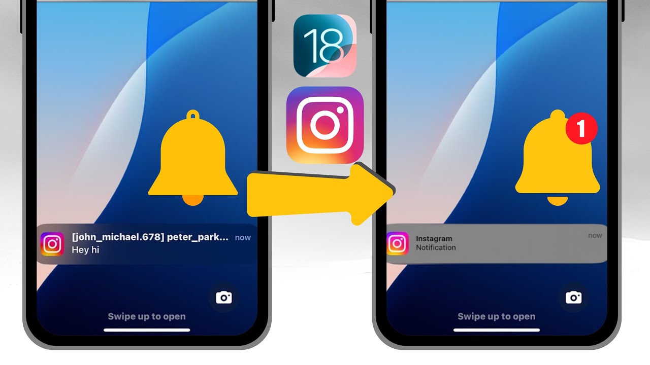 How To Hide And Unhide Instagram Notifications on iPhone (Lockscreen ...