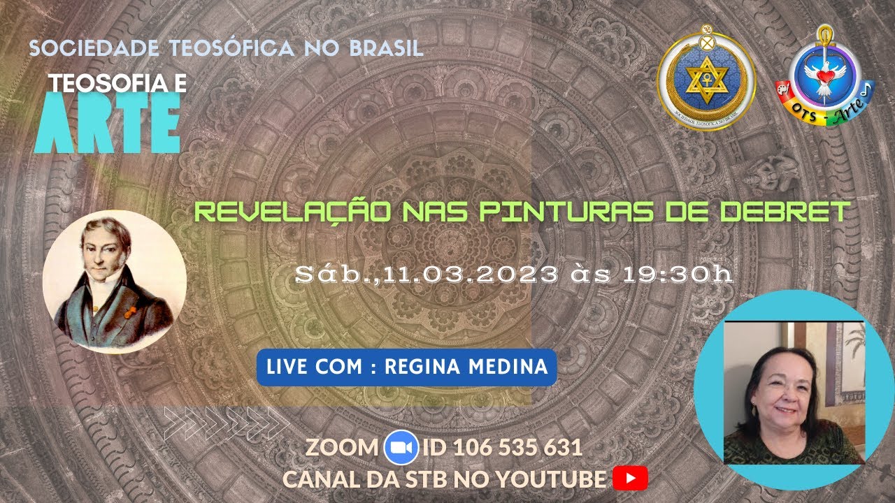 Teosofia e Arte - Revelação nas Pinturas de Debret em 11/03/2023 - YouTube