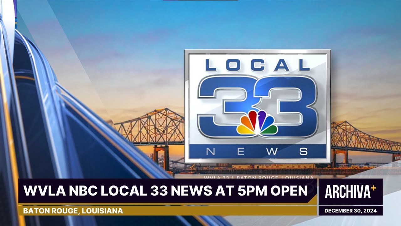 WVLA NBC Local 33 News at 5PM Open | December 30, 2024 - YouTube