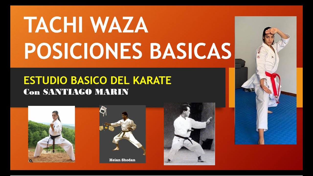 POSICIONES BASICAS 1 ESTUDIO BASICO DEL KARATE - YouTube