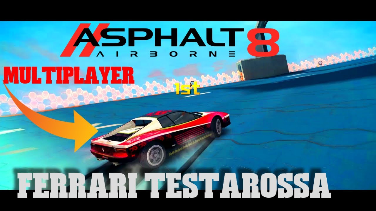Asphalt 8 Airborne: BMW I8 Slayer!? Ferrari Testarossa Multiplayer ...