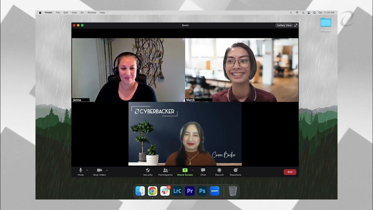 Complete guide to #cyberbacker application process - YouTube