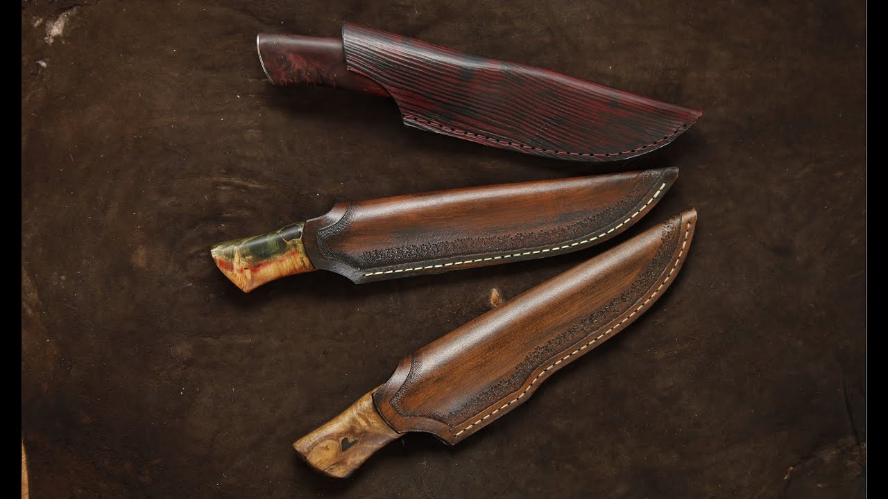 Knife Making: 3 Hunting Knives - YouTube