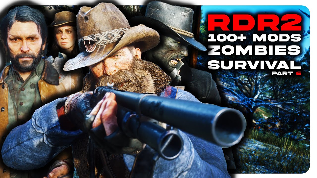 I Added +100 Mods to Red Dead Redemption 2 & Tried Surviving a Zombie ...