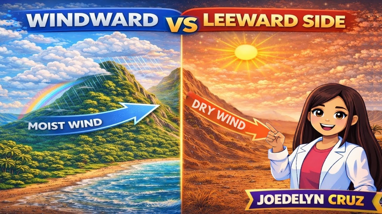 Windward vs Leeward Sides Explained | Rain Shadow Effect 🌧️🌤️ - YouTube