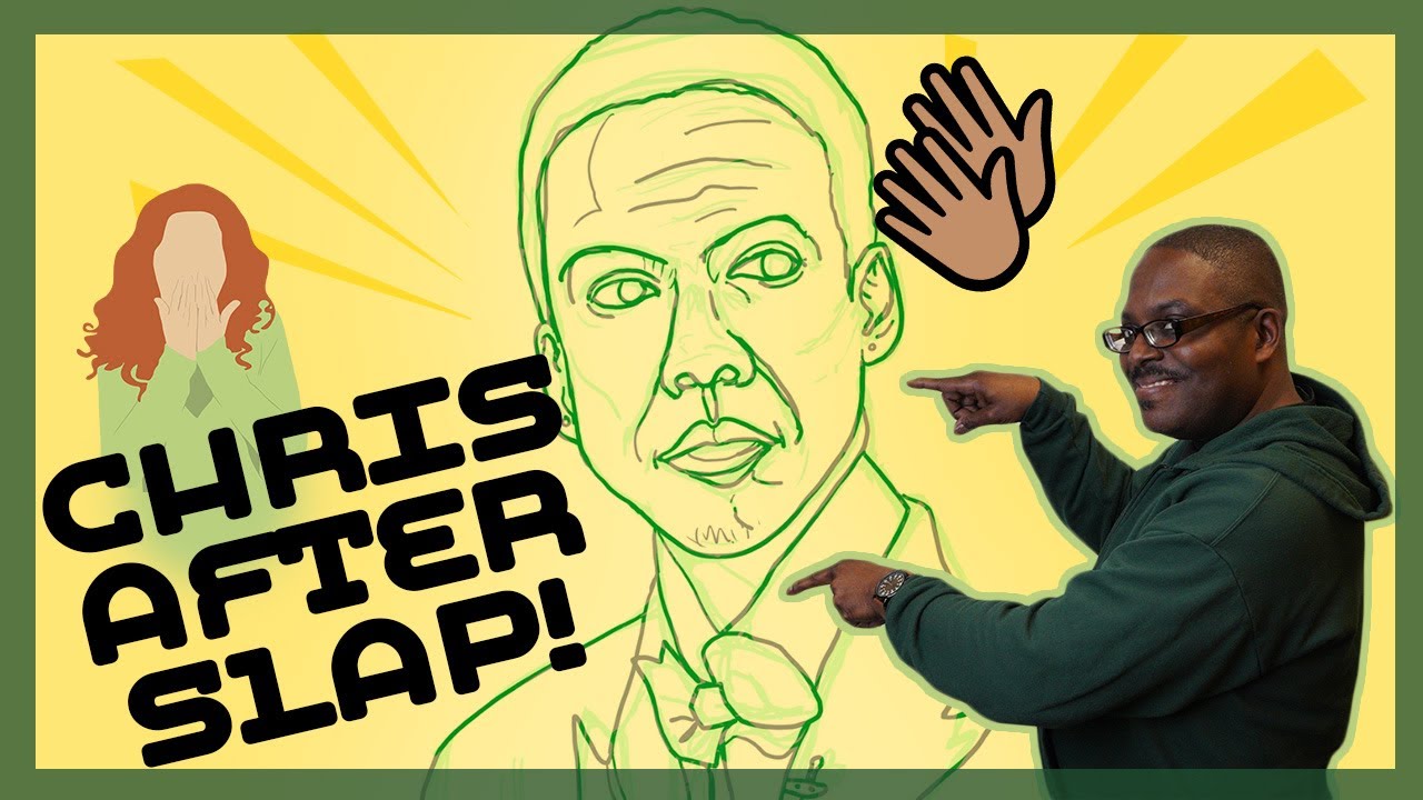 How To Do Celeb Drawing Of Chris Rock - YouTube