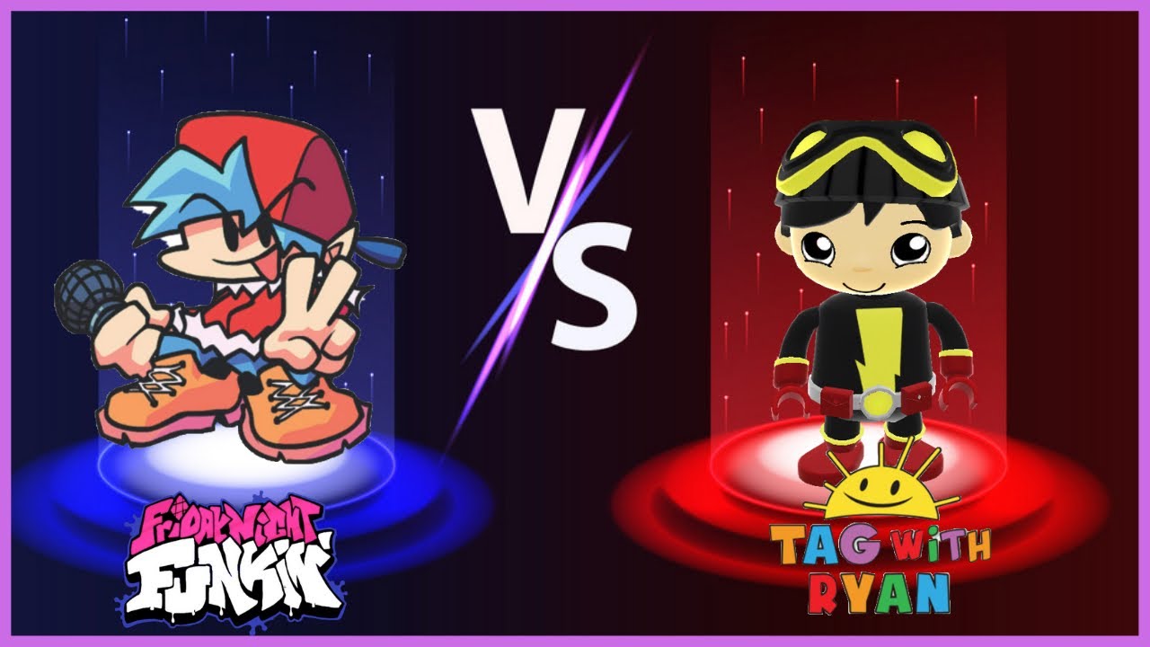 Friday Night Funkin VS Ryan's World Tag with Ryan *unlocking SPY Ryan ...