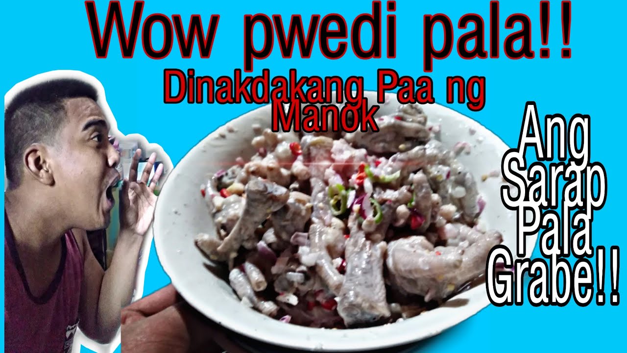 How to make Dinakdakang Paa ng Manok | Paa Recipe | Dinakdakan - YouTube