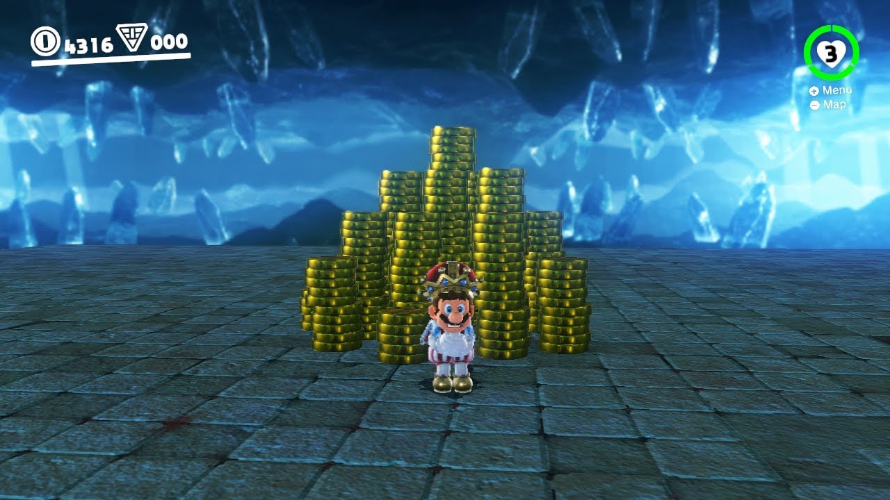 Secret Coin Stash! (Super Mario Odyssey) - YouTube