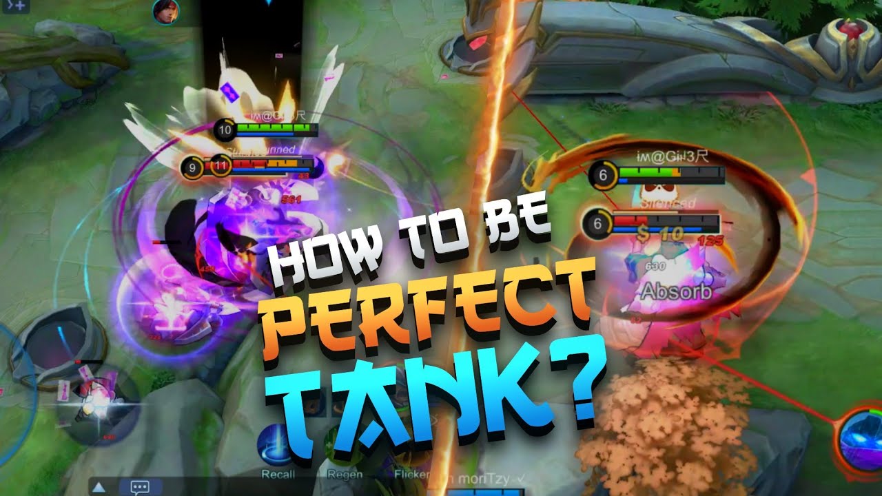 How To Be A Perfect Tank ? | Gank Initiation | Rotation | Mobile ...