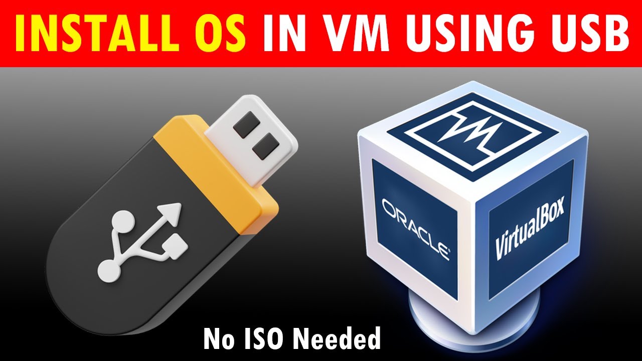 Install OS in VirtualBox Using a Bootable Pendrive! 💻🔌 - YouTube
