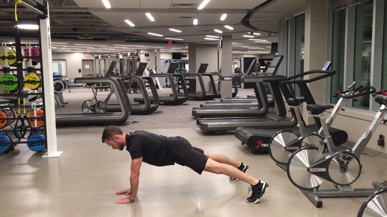 High Plank Y's Exercise - YouTube