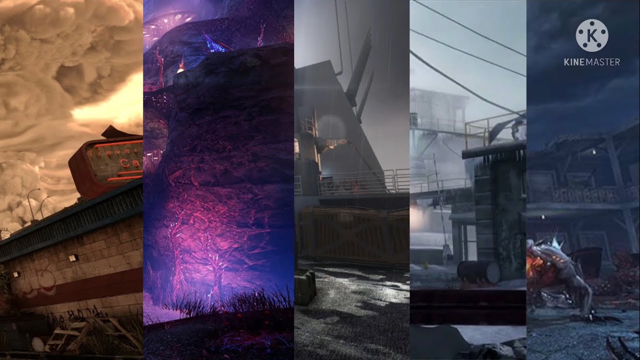 All call of duty ghosts extinction menu themes (map spoilers!) - YouTube