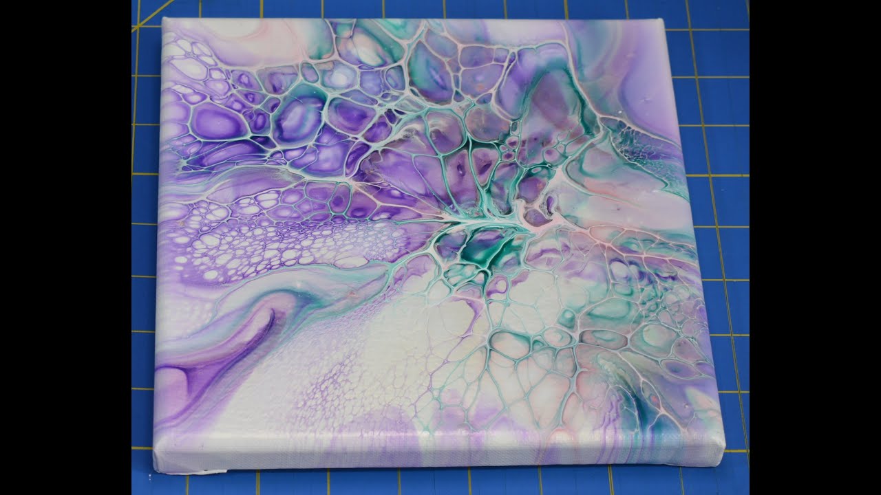 #4 Acrylic Pour Watercolour Effect. I'm not sure about this one, but it ...