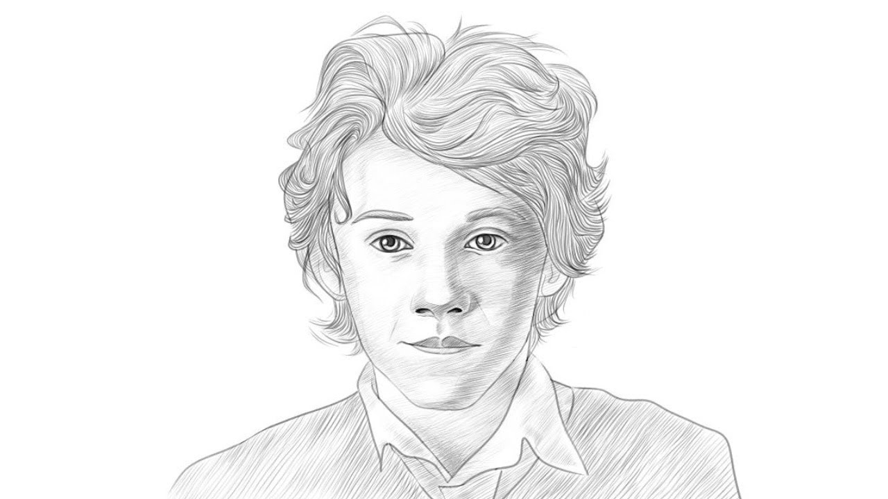 How To Draw Ronald "Ron" Weasley - YouTube
