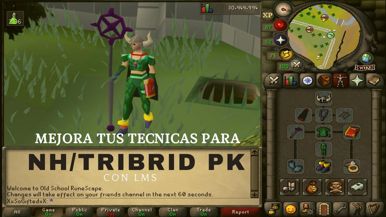 Mejora Tus Tecnicas Para "NH/Tribrid" Pk #OSRS #SoGifted - YouTube