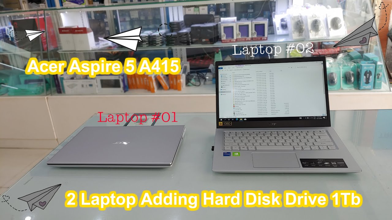 Laptop Acer Add Hard Disk Drive 1Tb 2 Pc | JuegKh How to Add HDD to ...