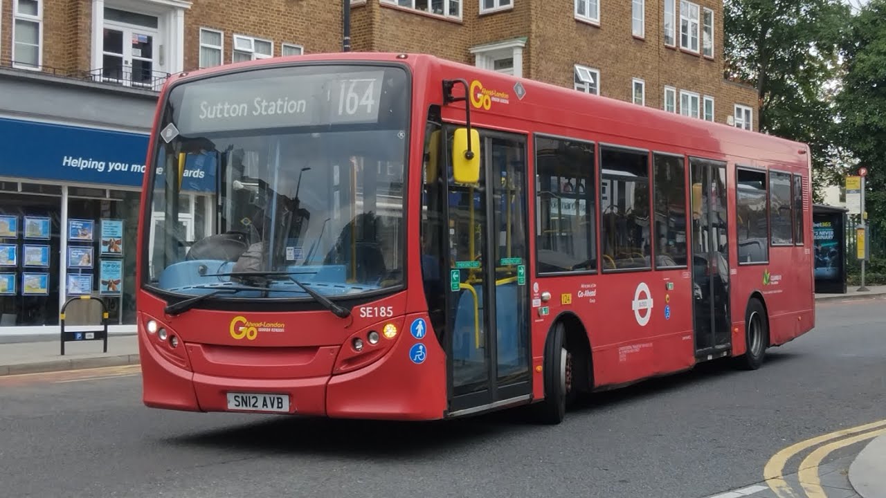 FRV - London Bus Route 164 | Wimbledon - Sutton Station | SE185 - SN12 ...