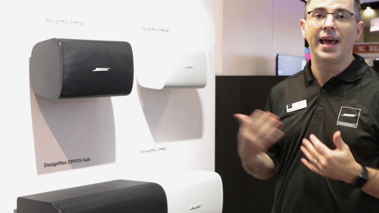 Overview of the NEW Bose DesignMax Commercial Loudspeakers at InfoComm ...