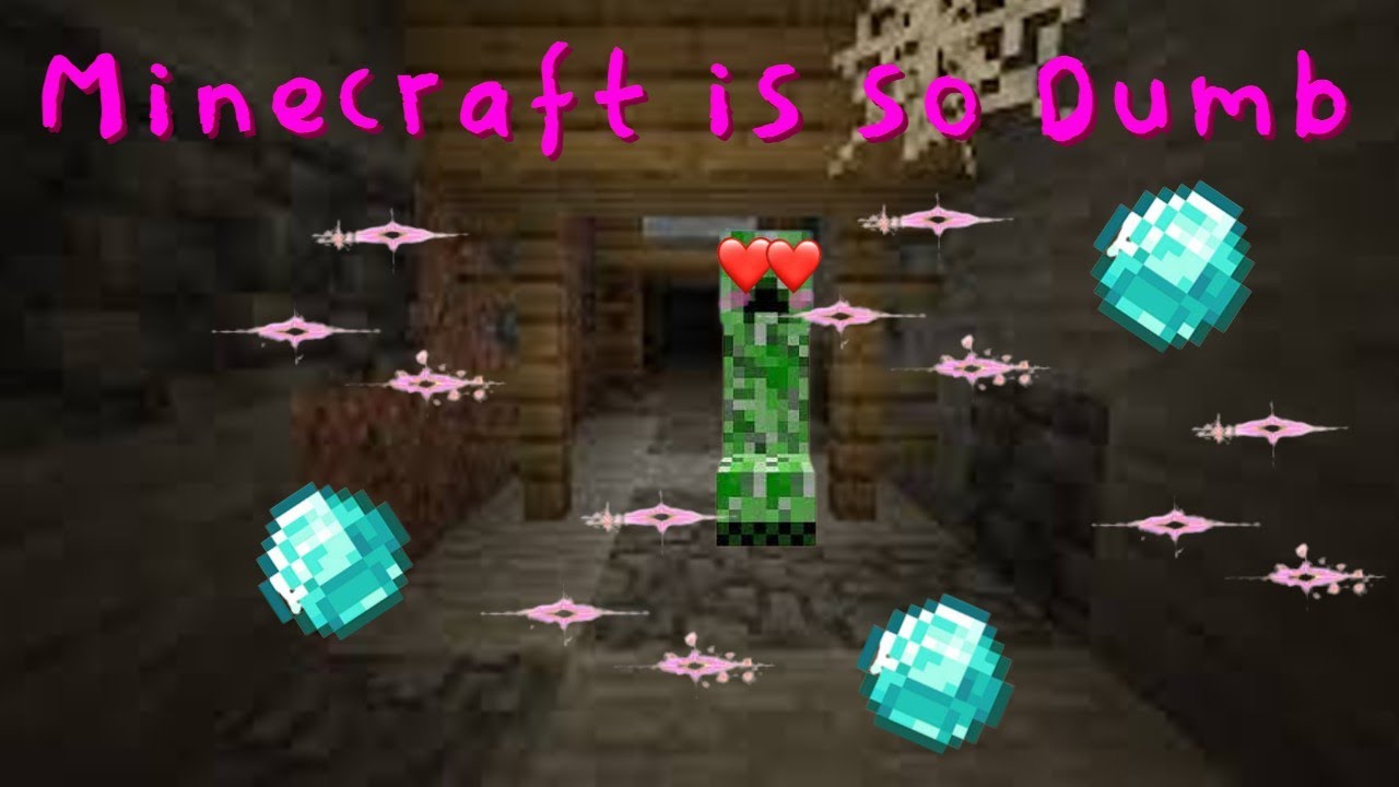 Minecraft is so Dumb // A Minecraft Parody of Cupid - Fifty Fifty - YouTube