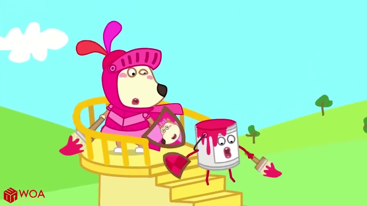 PEPPA PIG FULL EPISODES LUCY LEARNS HOW TO COLOR - YouTube