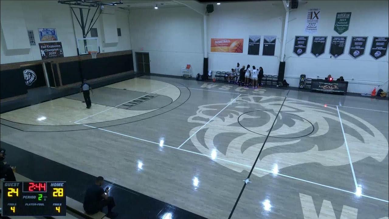 Winston Salem Christ vs Riverdale Baptist Girls' High School Basketball - YouTube