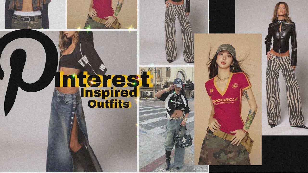 Pinterest inspired outfits ⭐️FASHION FRIDAY’S | LOOKBOOK - YouTube