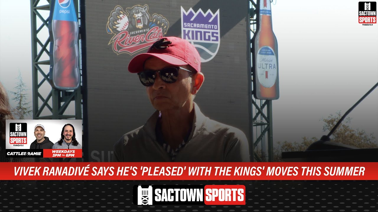 Vivek Ranadivé Says He's 'Pleased' With The Kings' Moves This Summer ...