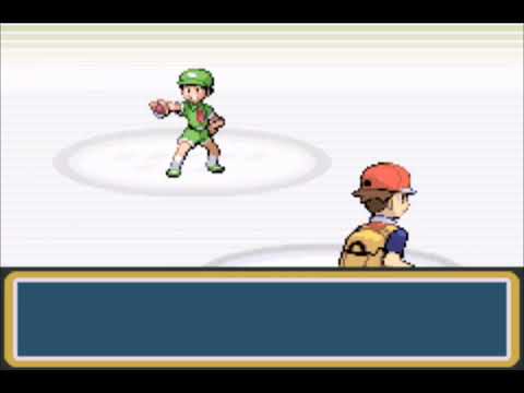 pokemon fire red part 5 at petwer city defeat brock gym master - YouTube